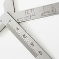 Accurate Measurement Tool Double Function Chamfer Calipers for Internal ...