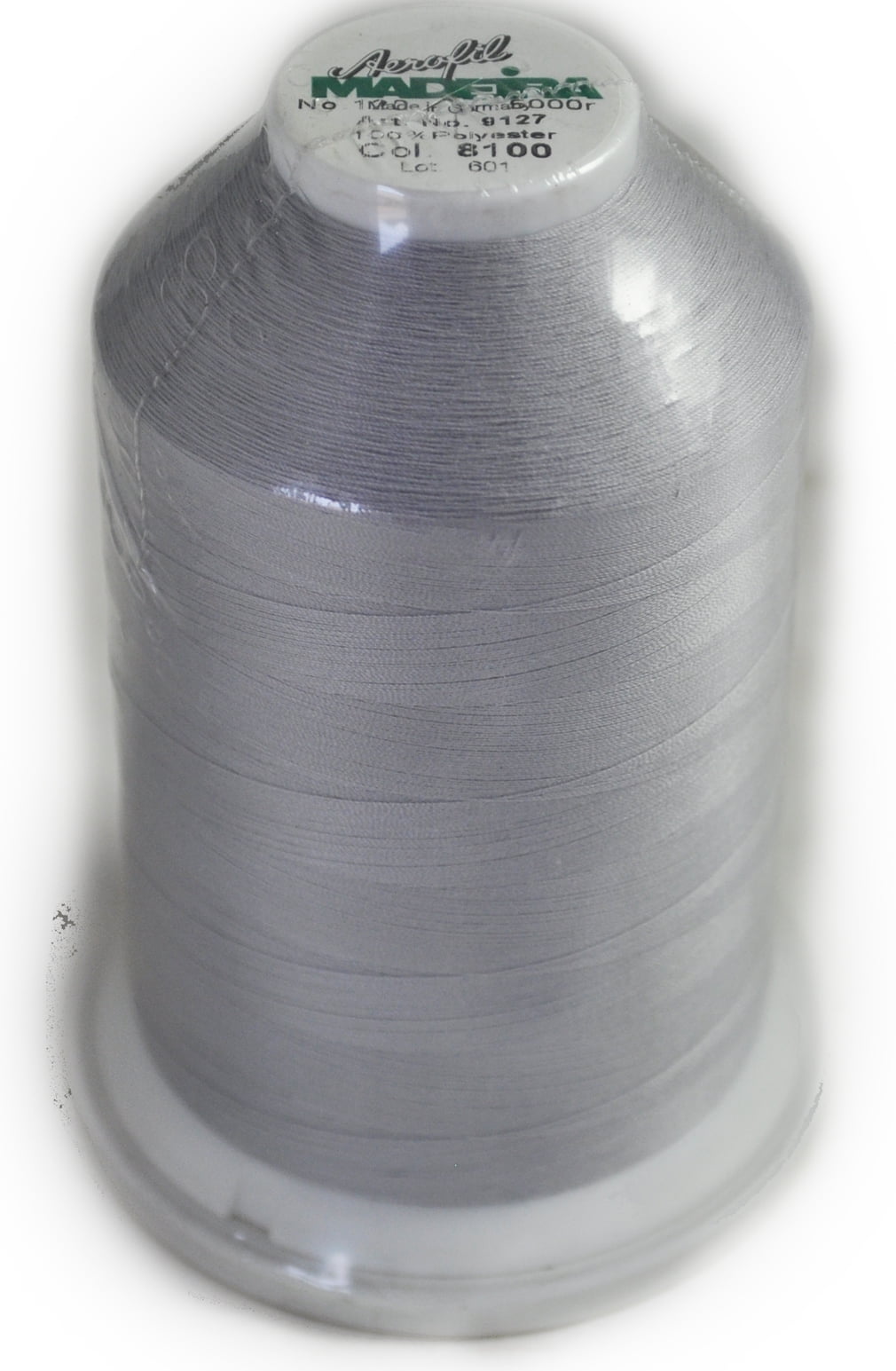 Madeira Aerofil 5000yd Sewing Thread - Grey 91278100 - Walmart.com