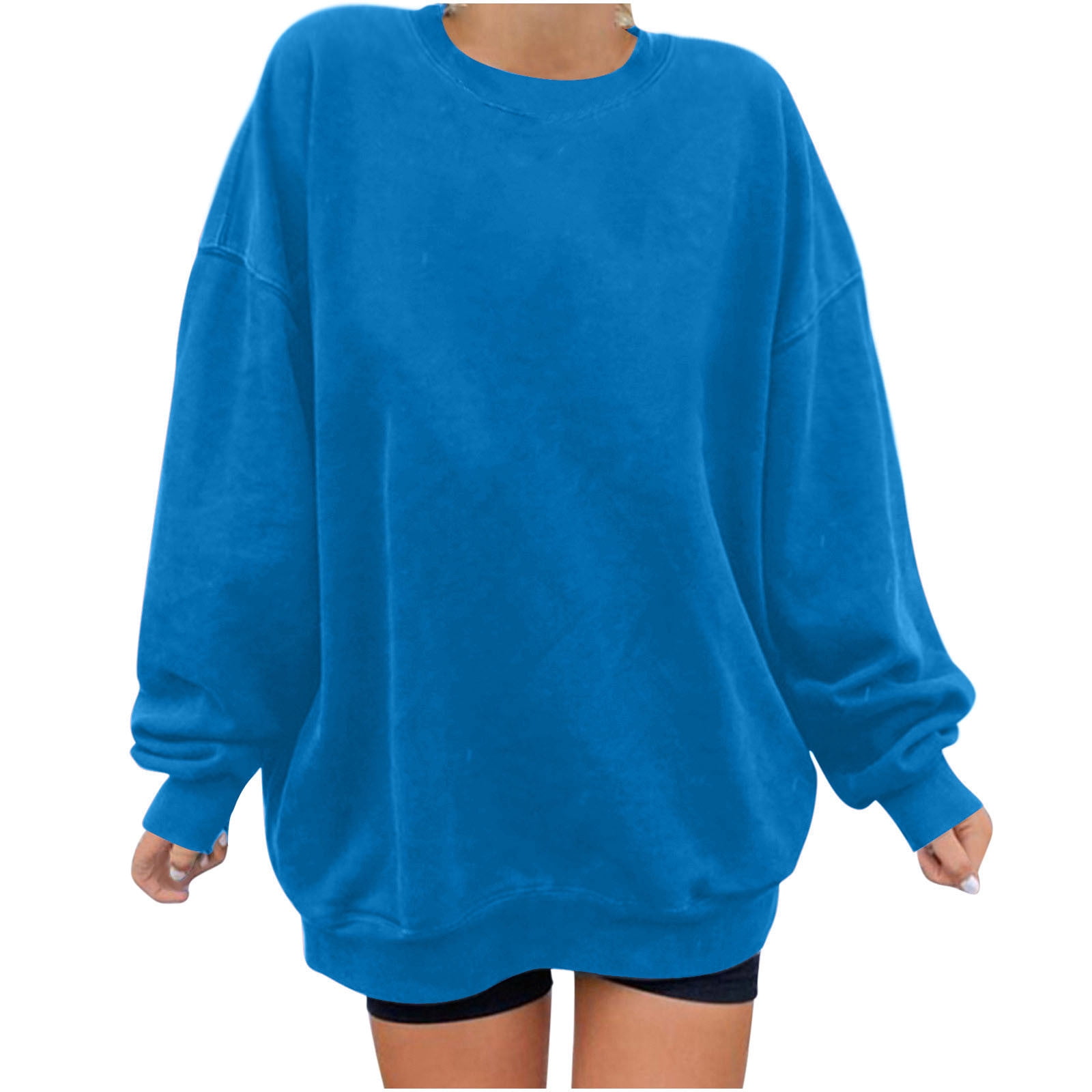 Click here for Rkstn Sweatshirts For Women Crewneck Fall Lightwei... prices