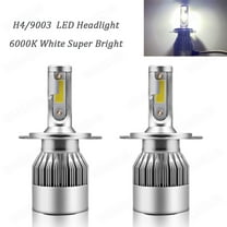 H4/9003/HB2 LED Headlight Bulbs Car & Truck High&Low Dual Beam Kit ...
