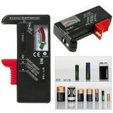 Simyoung Battery Tester, Universal Battery Checker for AAA AA C D 9V 1 ...
