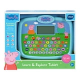 VTech® Peppa Pig Touch & Learn Tablet: Interactive Phonics & Alphabet ...