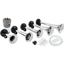 Vixen Horns LOUD 5/Five Trumpet Dixie Musical/Music Sound Air Horn with ...