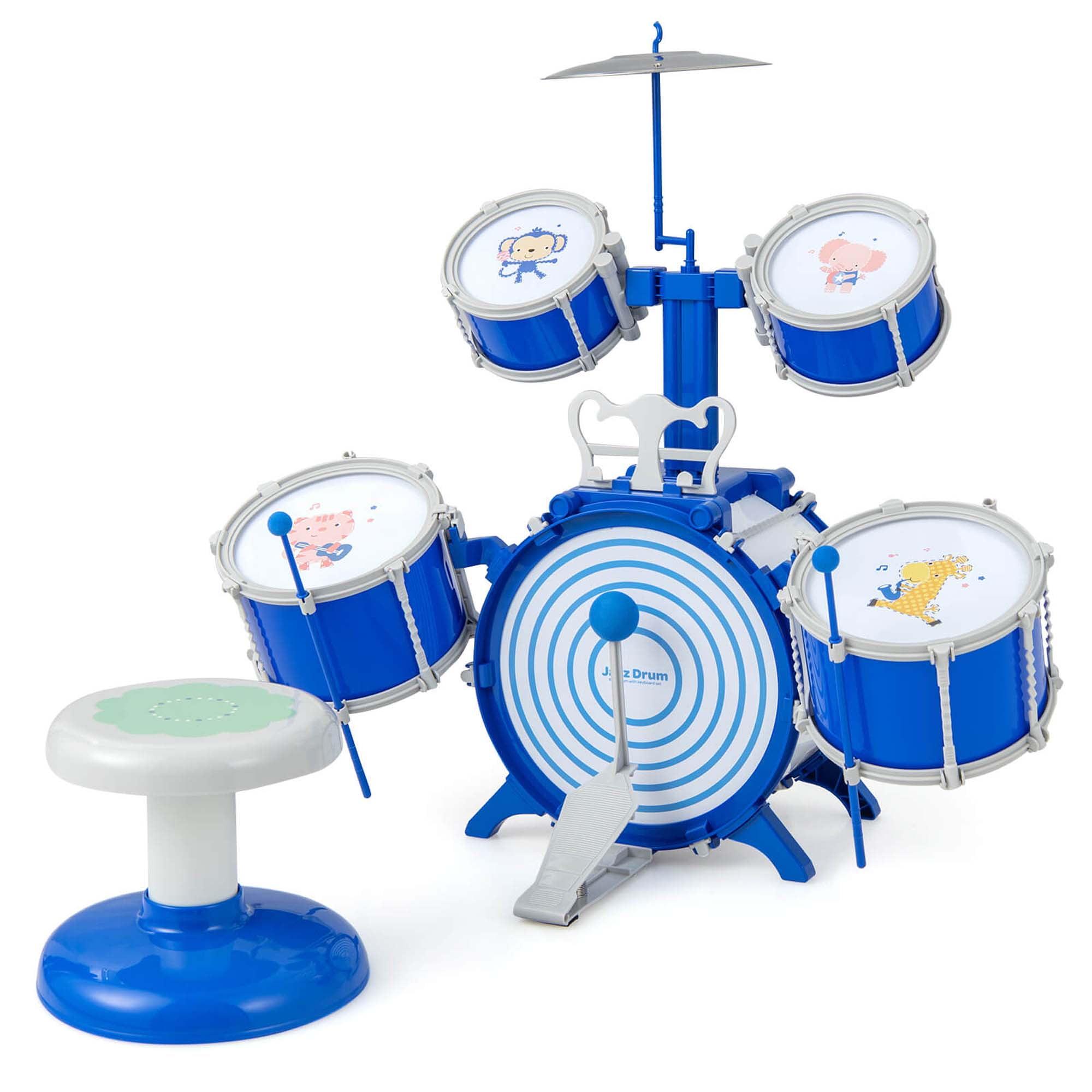 Click here for Costway Kids Drum Set Educational Percussion Music... prices