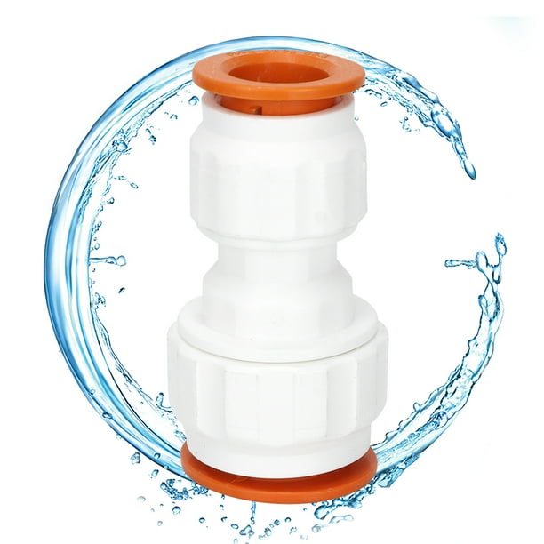 2Pcs PPR Plastic Pipe Adapter Accessories Water Pipe Connector Straight ...