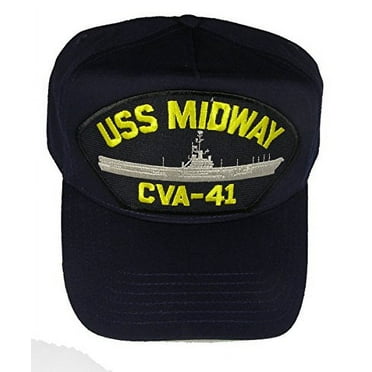 USS Midway CV-41 Ships Ball Cap - Walmart.com