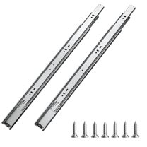 VEVOR 6 Pairs of 22 Inch Drawer Slides Side Mount Rails, Heavy Duty ...