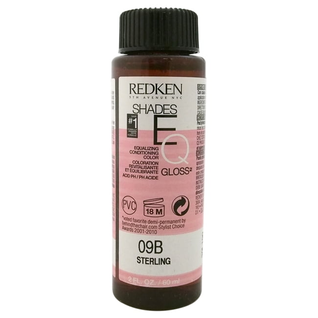 Redken - Redken Shades Eq Hair Color Gloss 09B, Sterling, 2 Oz ...
