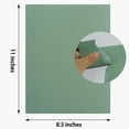 100 Pack Sage-Green Cardstock Blank Heavy Cards Stock 92LB Thick Paper ...