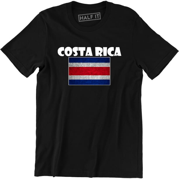Half It - Costa Rica Costa Rican Flag Logo Nationality Ethnic Pride ...