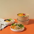15 Pack Paper Bowls with Lids, Takeaway Kraft Brown Container, Party ...