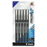 Pilot Precise V7 RT Premium Rolling Ball Pen, Fine Point, Black Ink, 4 ...
