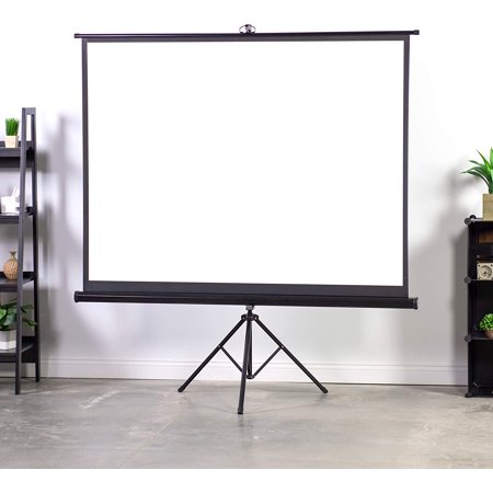 VIVO 100" Portable Indoor Outdoor Projector Screen, 100 Inch Diagonal ...