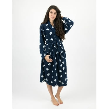 Disney Womens Robe Adult Bathrobe Holiday Loungewear, White, Size: S/M ...