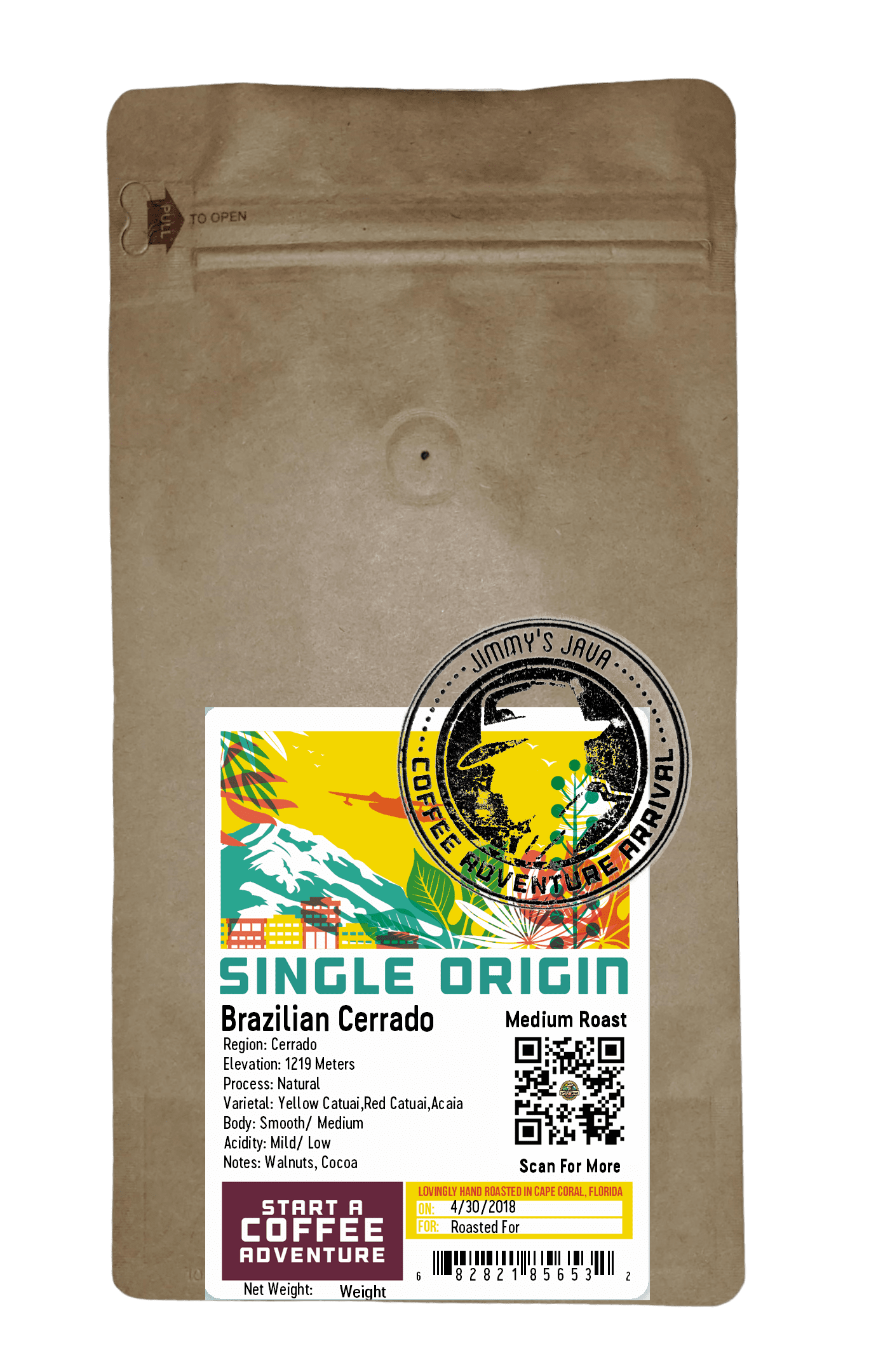 Brazilian Cerrado Medium Roast Coffee - Walmart.com