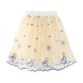 FINALGANG Girls Carnival Skirt Kids Cartoon Embroidery Tutu Skirt Multi ...