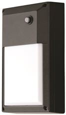 Led Exterior Wall Pack With Photo Cell, Opal Poly Lens, 8-1/2 In ...