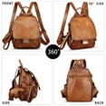 Genuine Leather Backpack Purses for Women Handmade Rucksack Vintage ...