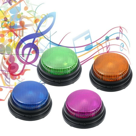 Recordable Talking Button Voice Recording Sound Button With High Bright ...