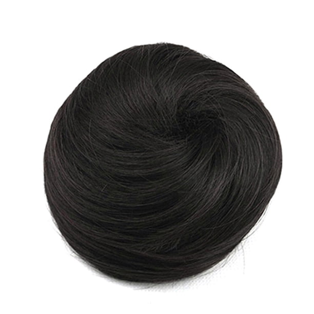 Clip Donut Messy Hair Bun Extension Hairpiece Extension Straight ...