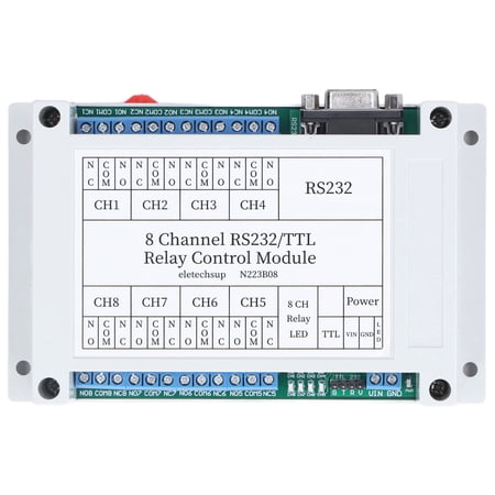 Serial Port Remote Control Switch, Compact Size Simple Command Relay ...