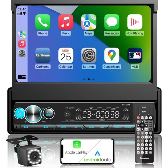 Single Din Flip Out Touch Screen