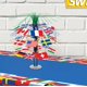 PMU International World Flags Cascade Table Centerpiece Travel Theme ...