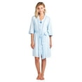 Casual Nights Women's Sleepwear 2 Piece Nightgown and Robe Set - Light ...