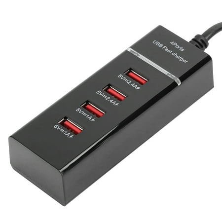 Fast Charging ABS+Copper USB Charger, 4 Ports Charger, For Business ...