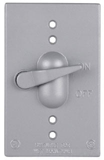 Red Dot CCT Device Outlet Box Cover, 1 Gang, 2-13/16-Inch Width by 4-9/ ...