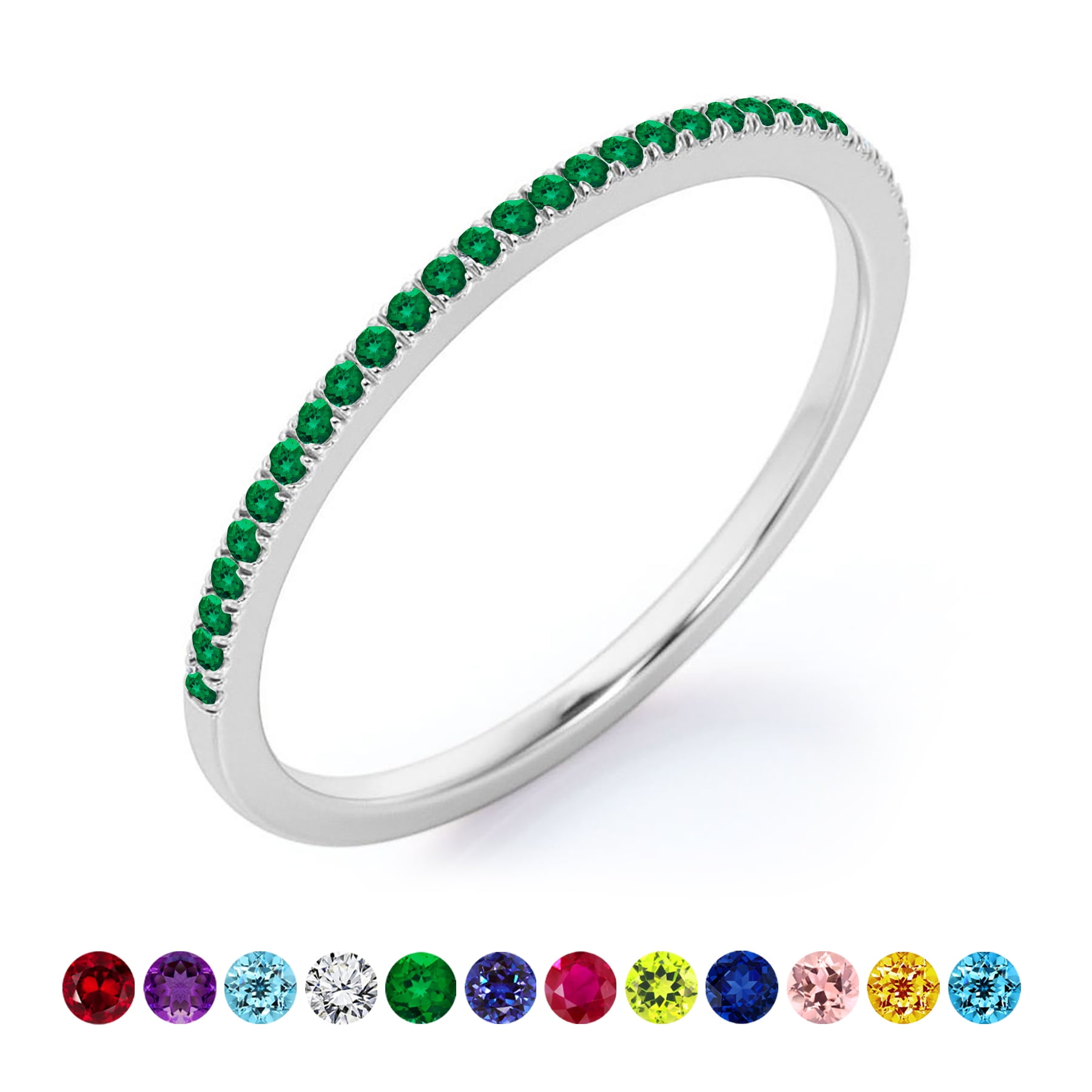 Click here for Jeenmata Pave Accented - 0.25 Carat Round Cut -May... prices