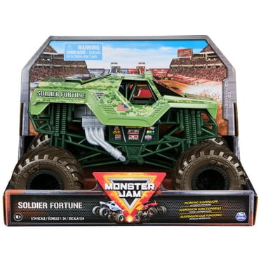 Monster Jam, Official Monster Mutt Dalmatian Monster Truck, Die-Cast ...