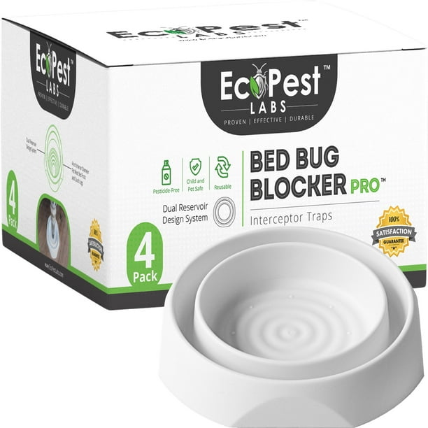 Bed Bug Blocker (Pro) Interceptor Traps — 4 Pack | Interceptors ...