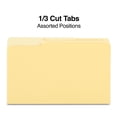 Staples Colored Top-Tab File Folders, TR224576, Legal Size 100/Pack ...