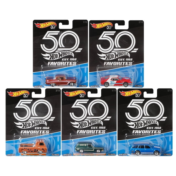 Hot Wheels 50th Anniversary Set