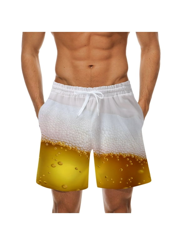 Beer Swim Trunks