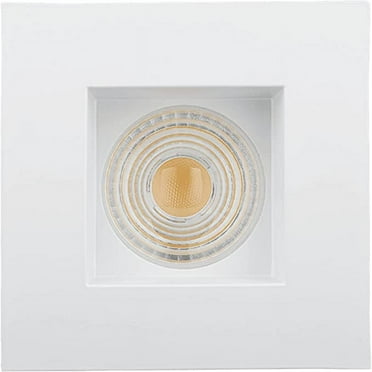 4 Inch Square LED Retrofit Recessed Light (4 Pack) 11W, 120V, 750 ...