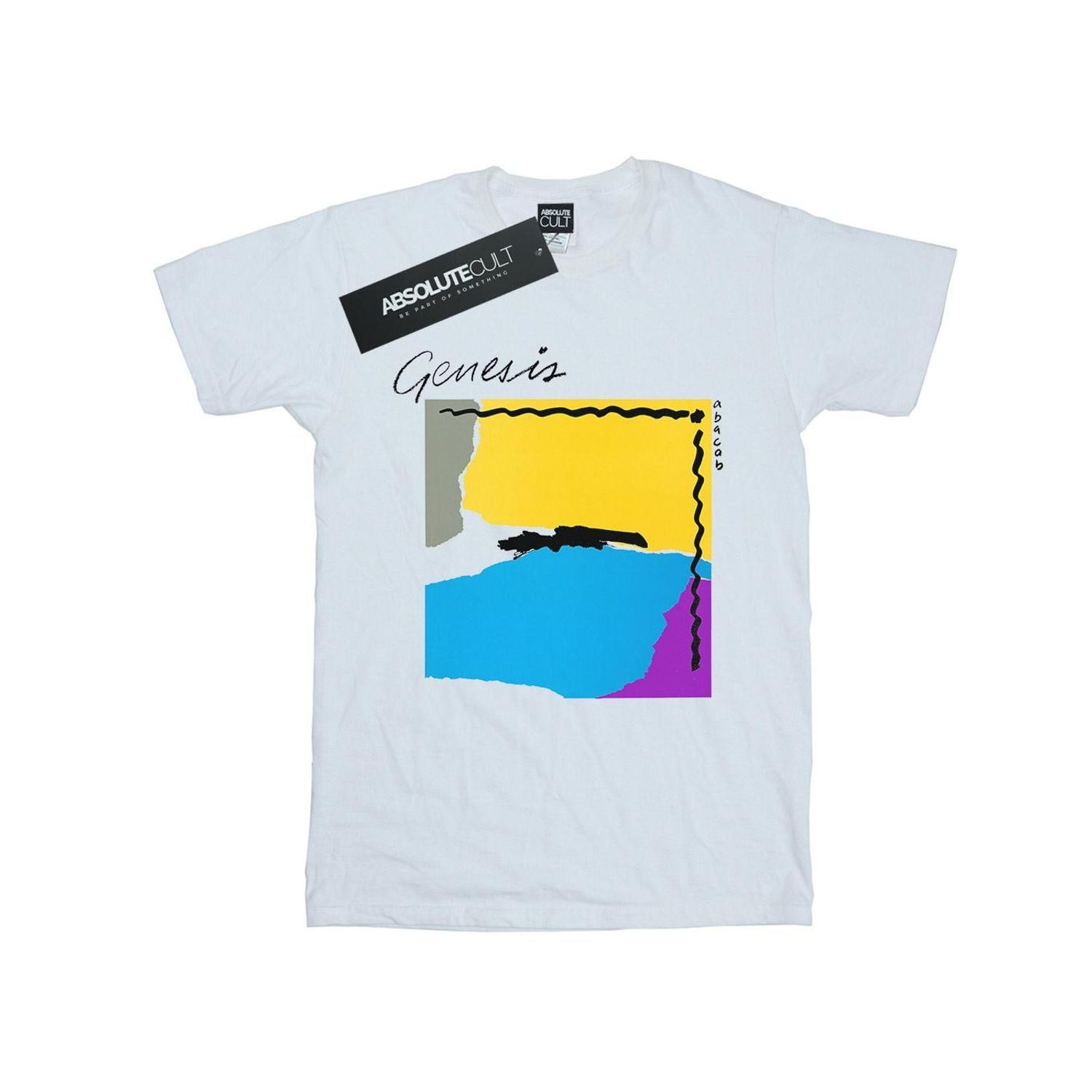 Click here for Genesis Mens Abacab Multicolour T-Shirt 3xl prices