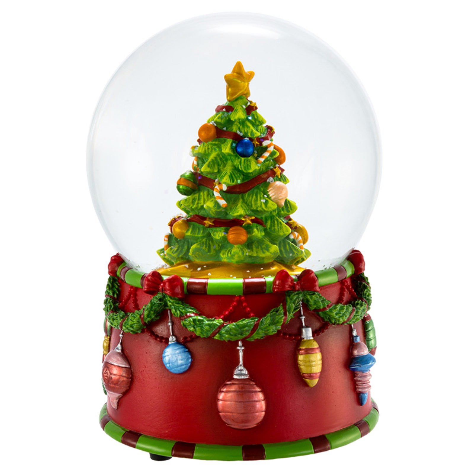 Kurt Adler 100MM Musical Christmas Tree Water Globe - Walmart.com