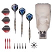 Fat Cat 21 Soft Tip Darts Set in a Plastic Jar, 17 Grams, Nickel Silver ...