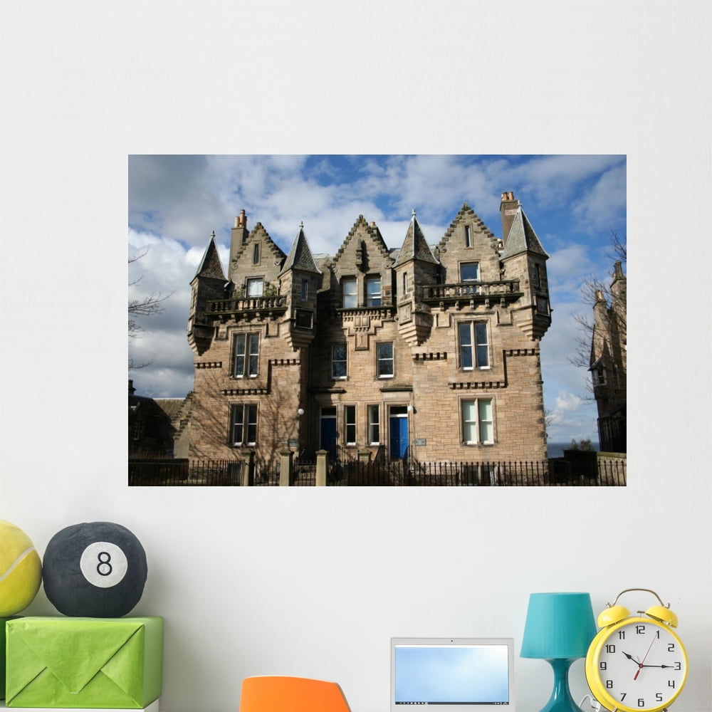 St Andrews University Scotland Wall Mural Decal by Wallmonkeys Vinyl ...
