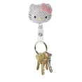 Sanrio Girl's Hello Kitty Badge Reel, Retractable ID Card Badge Holder ...