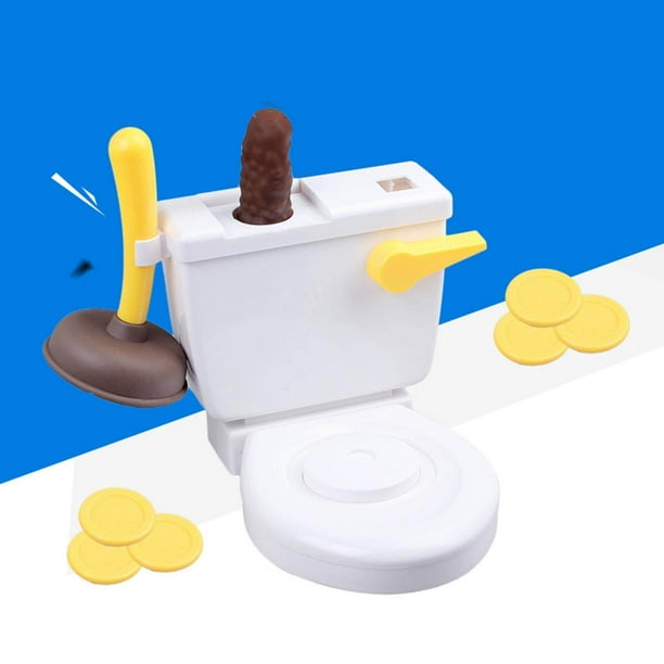 ruzhgo Pooping Toilet Game Hilarious spoof toy prank Toilet Prankster ...
