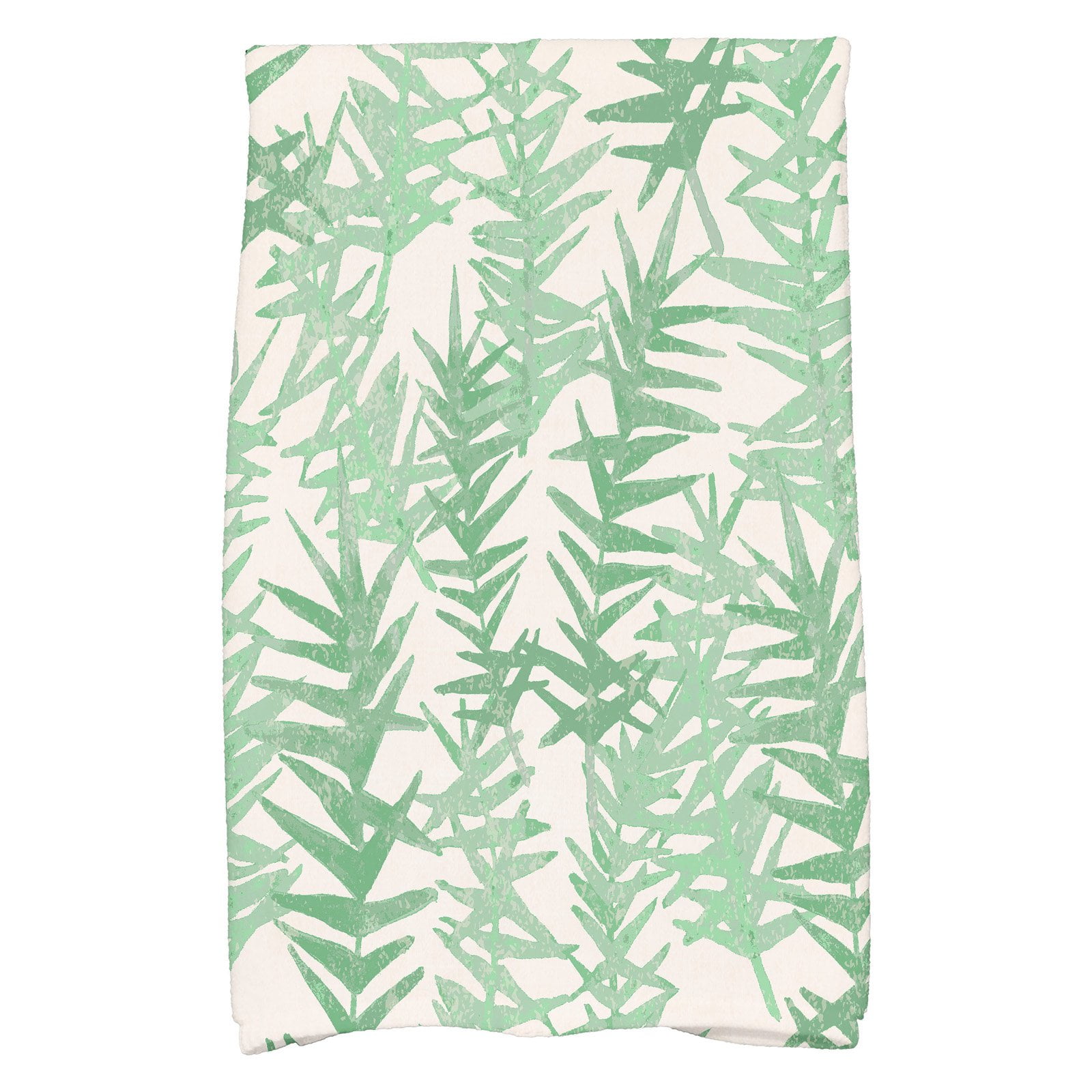 E by Design Cuban Flare Spikey Floral Print Hand Towel - Walmart.com