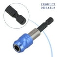 Quick Release Screwdriver Drill Bit Extension Magnetic 1/4 Head Hex ...