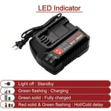 Ohyes Bat Craftsman Lithium Battery Replacement Charger, 20V Max ...