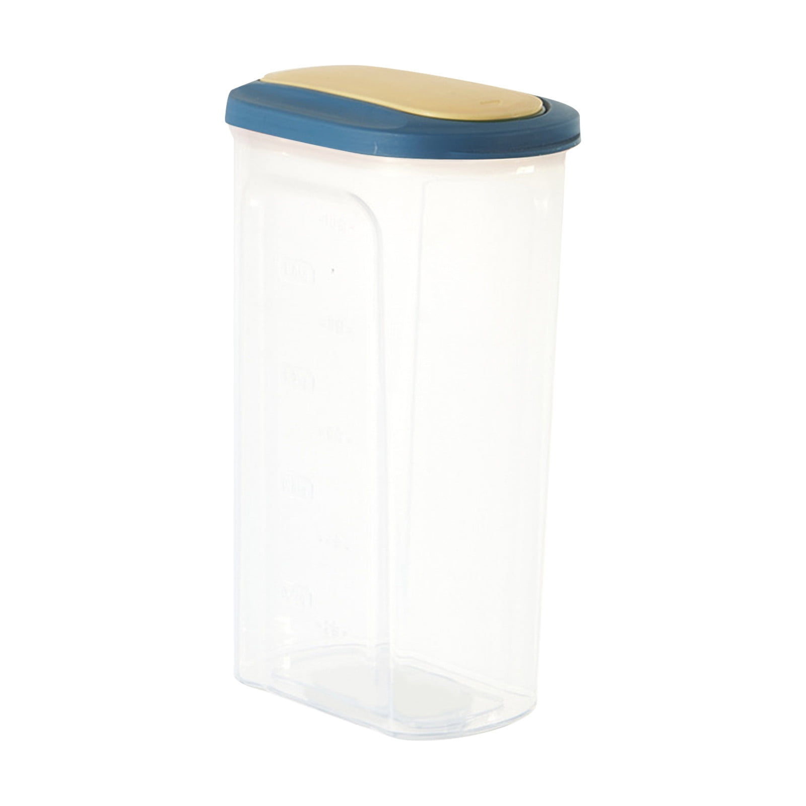 Bigersell Plastic Food Storage Containers with Lids Airtight Cereal ...