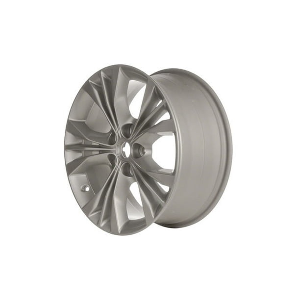 Aluminum Wheel - Silver - 18 x 8 Inch - 42mm Offset - 5 Triple Spoke ...