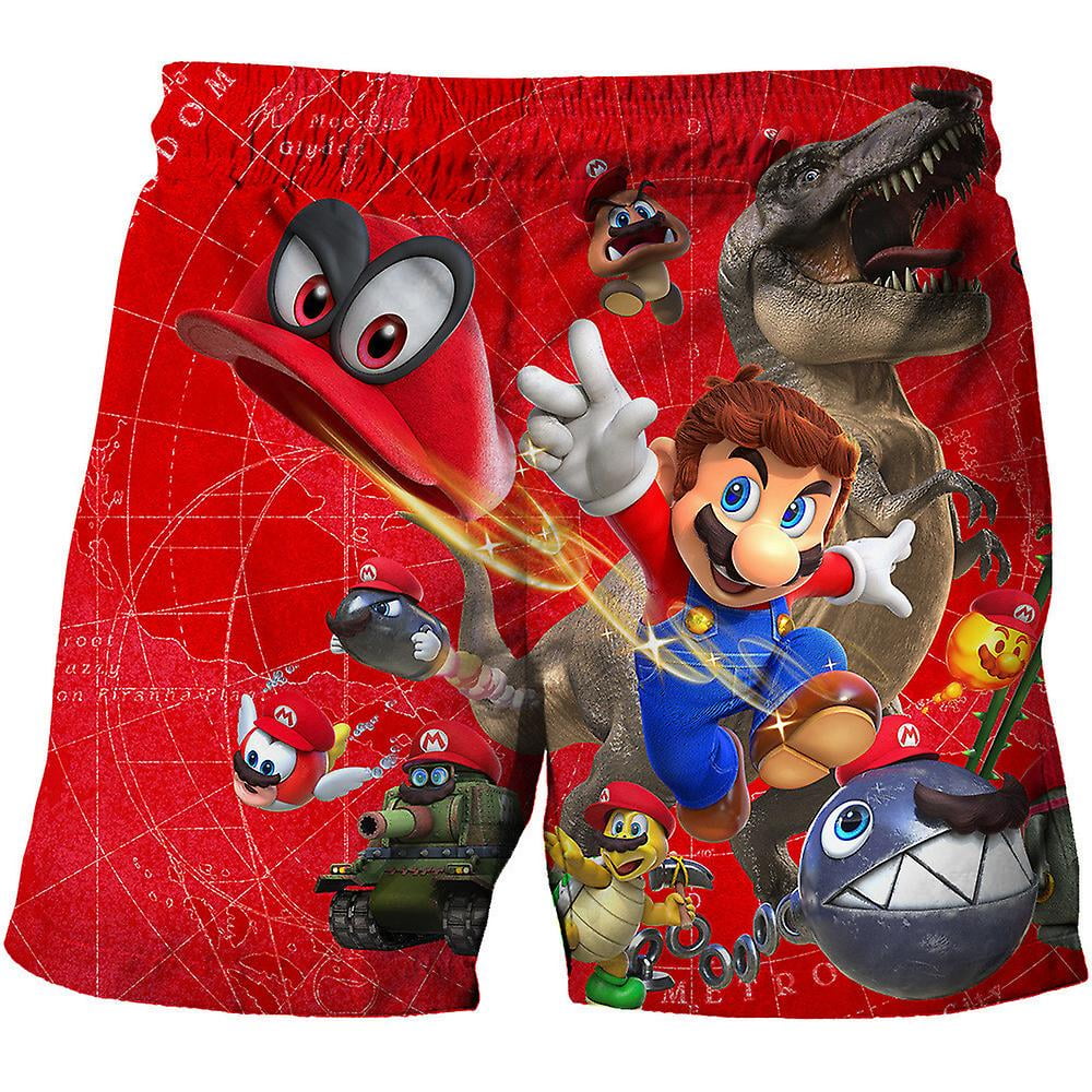 Click here for Wlbxh 3d Super Mario Bros Swim Shorts Swimming Tru... prices