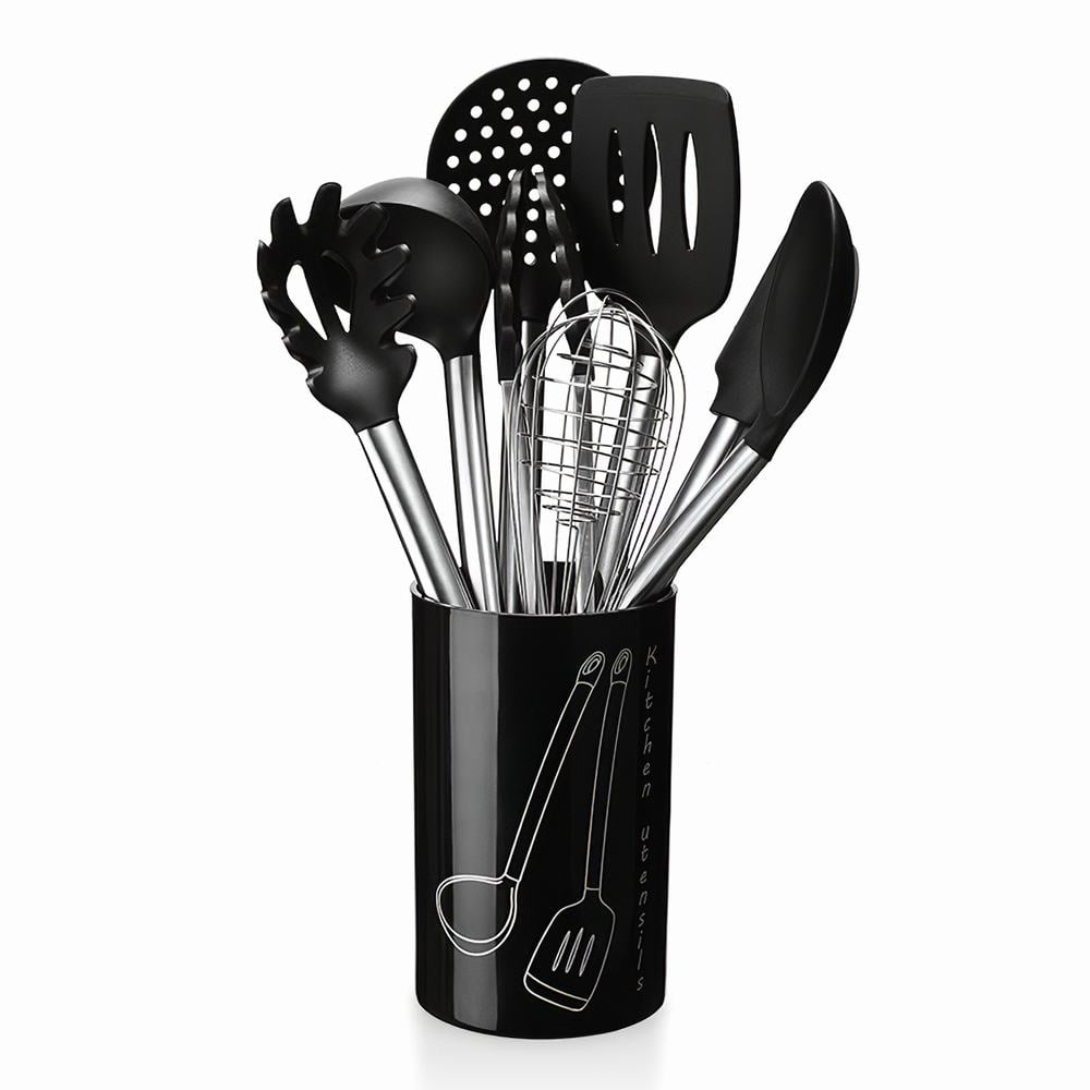 Click here for Amdohai Kitchen Utensils Set 8pcs Silicone Non-Sti... prices